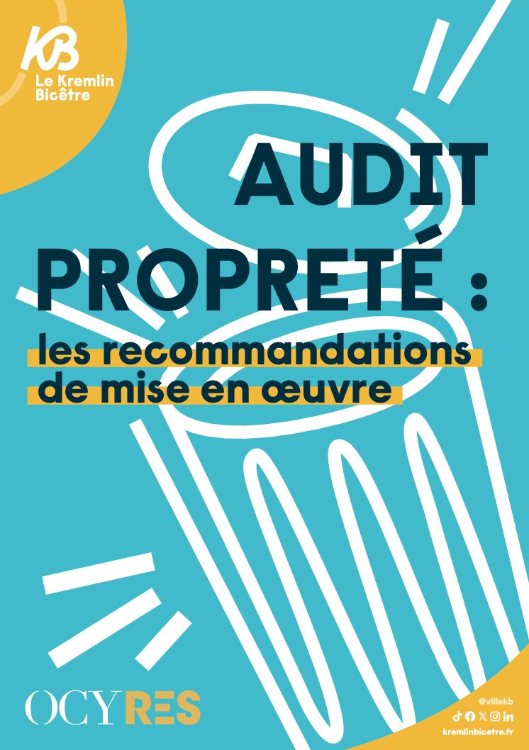 Audit propreté : les recommandations de mise en œuvre - Kremlin-Bicêtre